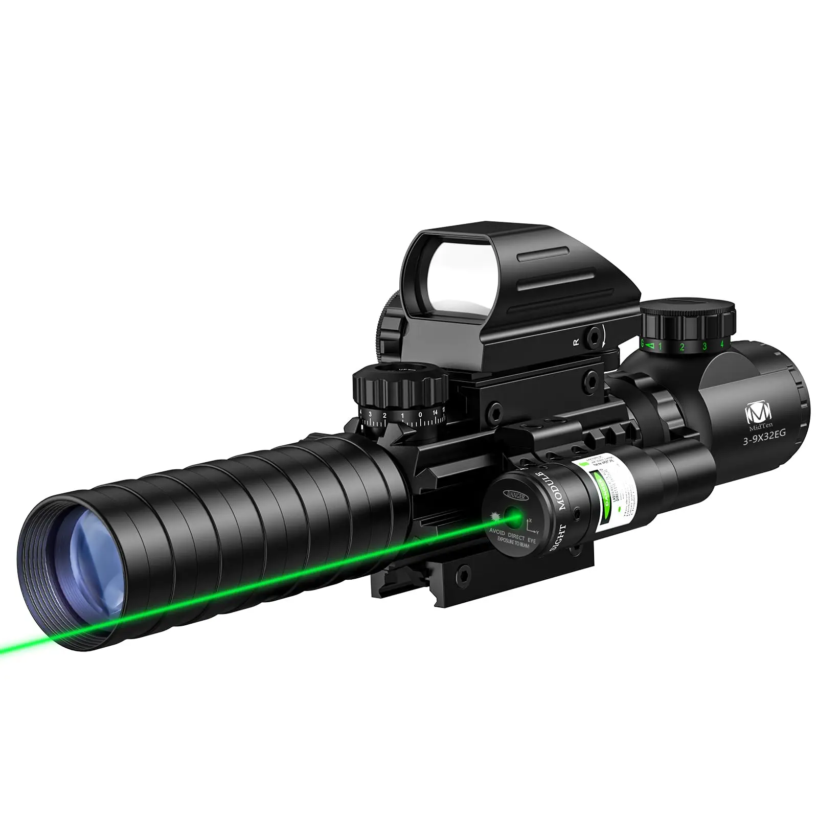 Riflescope-3-9x32-4-in-1-Scope-Combo-Green-Laser-Boresighter-with-Dual ...