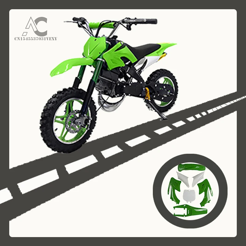 Plastic-Fender-Fairing-Kit-For-Gas-Fuel-Tank-For-China-2-Stroke-47-49cc ...