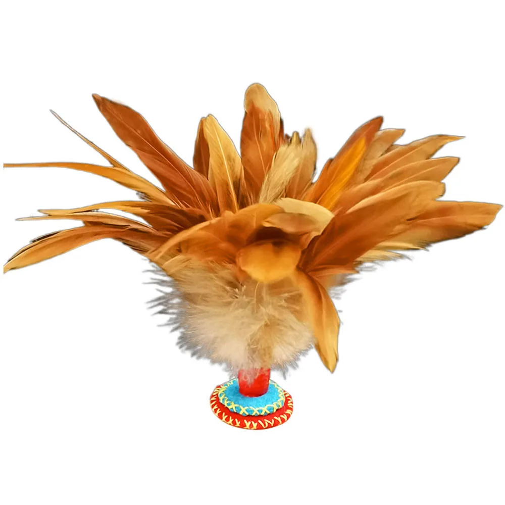 A-Pair-Handmade-Feather-Chinese-Jianzi-Kick-Shuttlecocks-Beach-sports ...