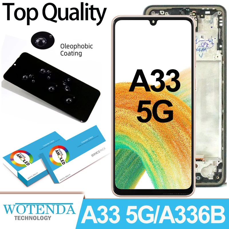 Super-AMOLED-Display-For-Samsung-A33-5G-LCD-SM-A336E-SM-A336B-SM-A336M ...