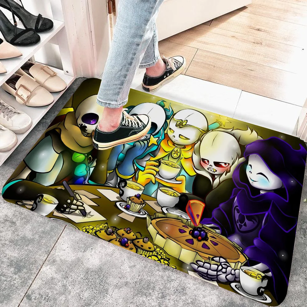 Undertale-Sans-Frisk-alfombra-de-pasillo-rectangular-antideslizante ...