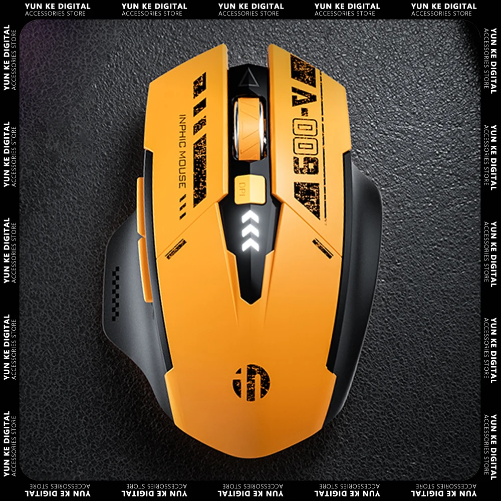 Inphic-A9-Wireless-Bluetooth-2-4G-Mouse-Three-Mode-Rechargeable-Usb ...