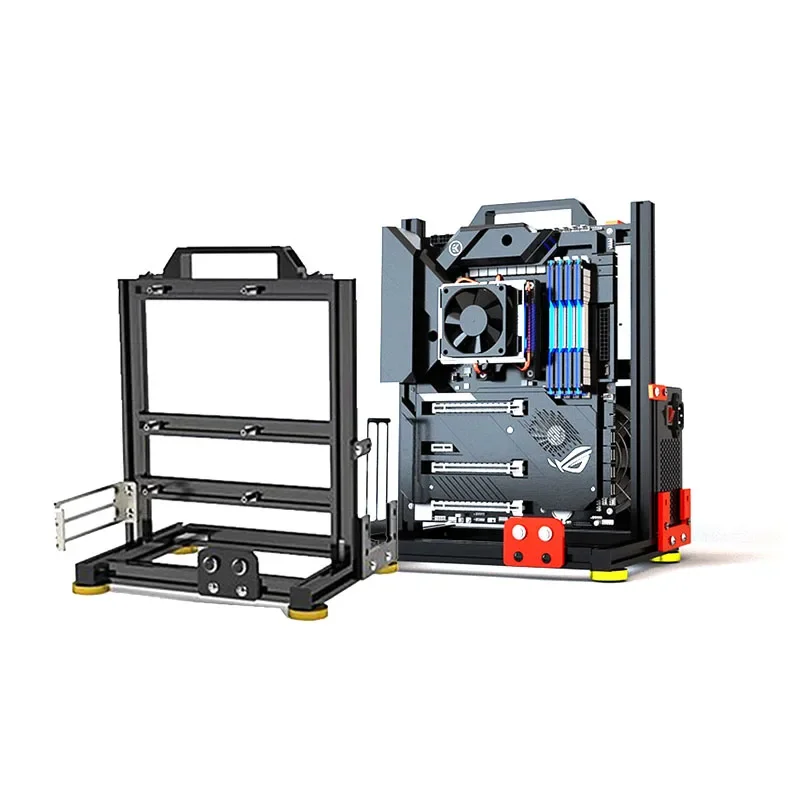 ATX-Open-PC-Gamers-Gabinete-ITX-Open-PC-Case-Frame-DIY-MATX-Desktop ...