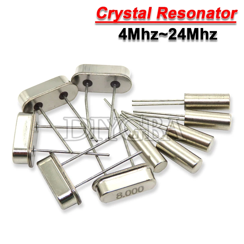 20PCS-HC49S-Quartz-Crystal-Resonator-Passive-Oscillator-8-000MHZ-4Mhz-6Mhz-8Mhz-12Mhz-16Mhz ...