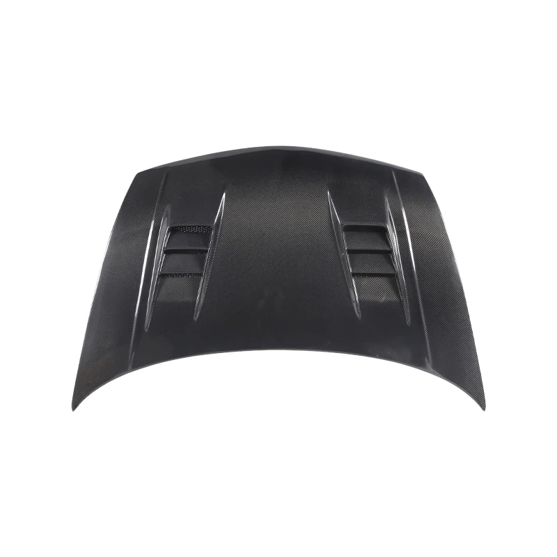 Langyu 07-11 Car Accessories Front Bonnet Carbon Fiber Engine Cover for ...