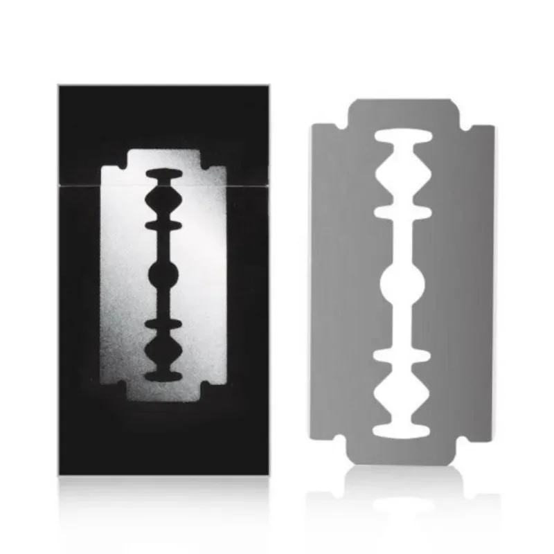 5-50pcs-Razor-Blades-Double-Edge-Man-Shaving-Blade-Stainless-Steel ...