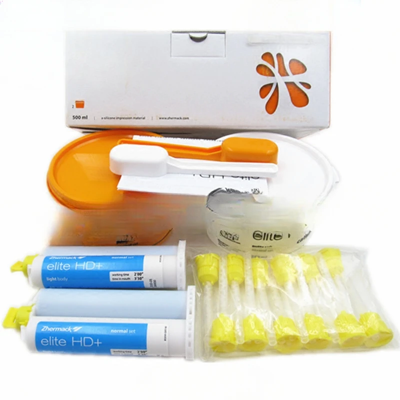 Dental-materials-Silicone-rubber-secondary-impression-material-with ...