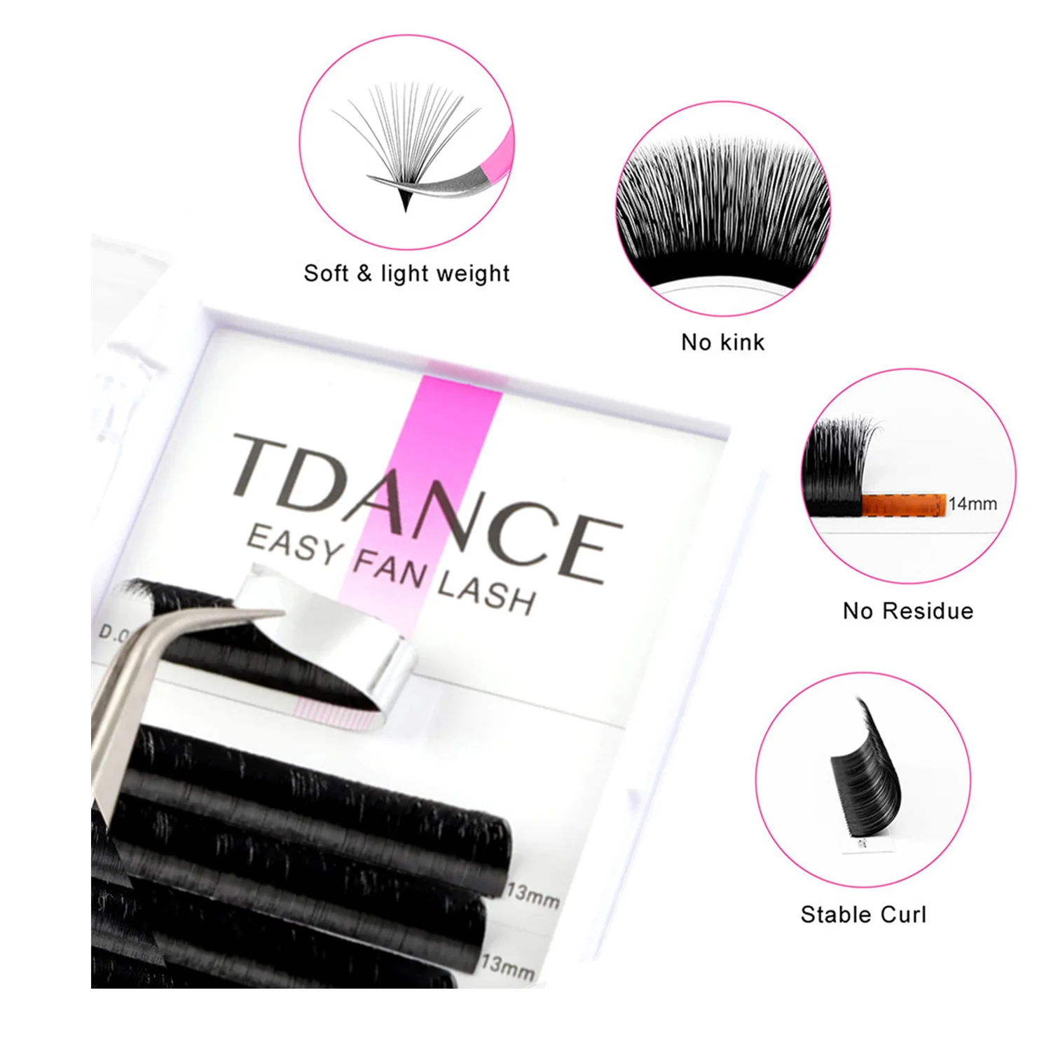 TDANCE-extensiones-de-pesta-as-de-vis-n-falso-maquillaje-Natural ...