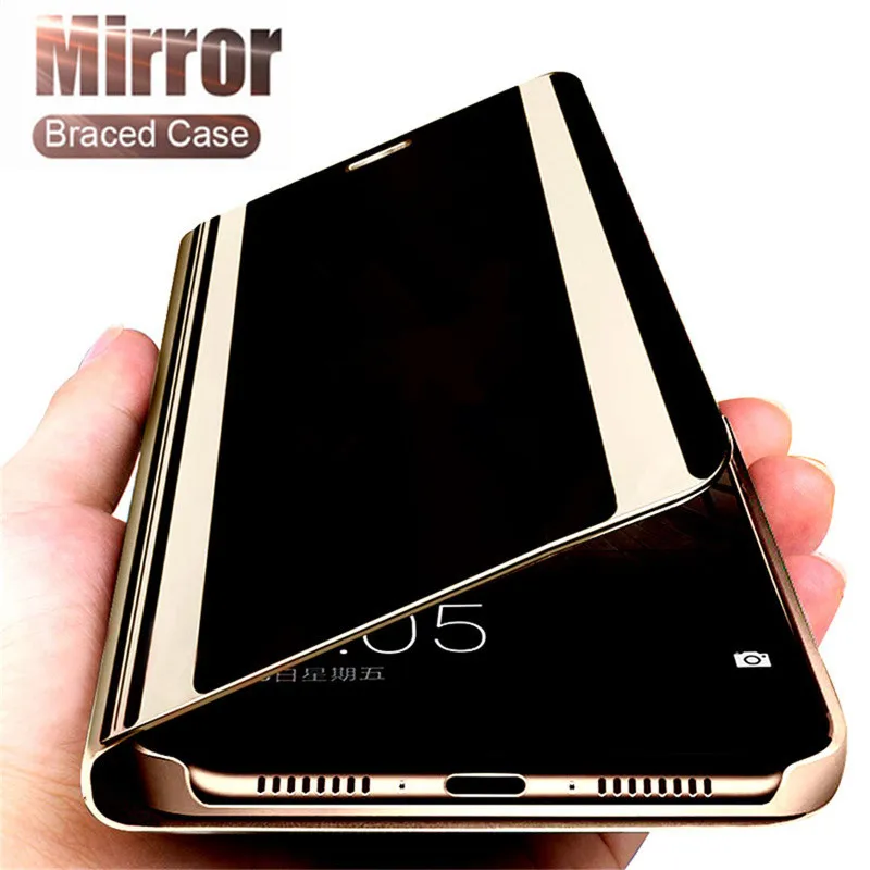 Mirror-Flip-Phone-Case-For-Samsung-Galaxy-S24-S23-S22-S21-S20-Ultra ...