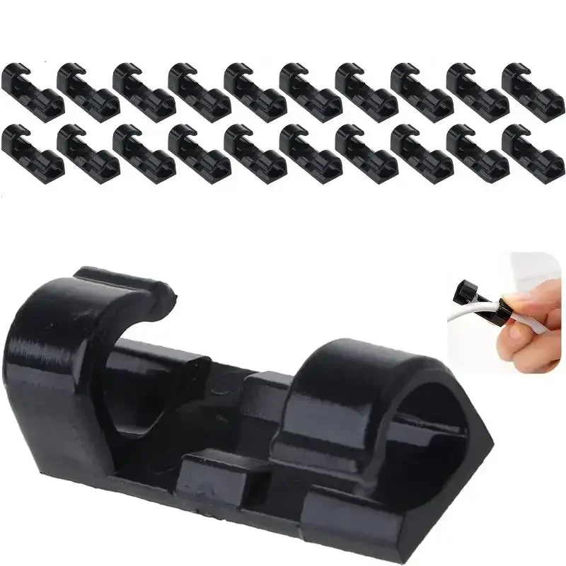 Clips-adhesivos-para-cables-de-20-piezas-organizador-de-cables-para-el ...