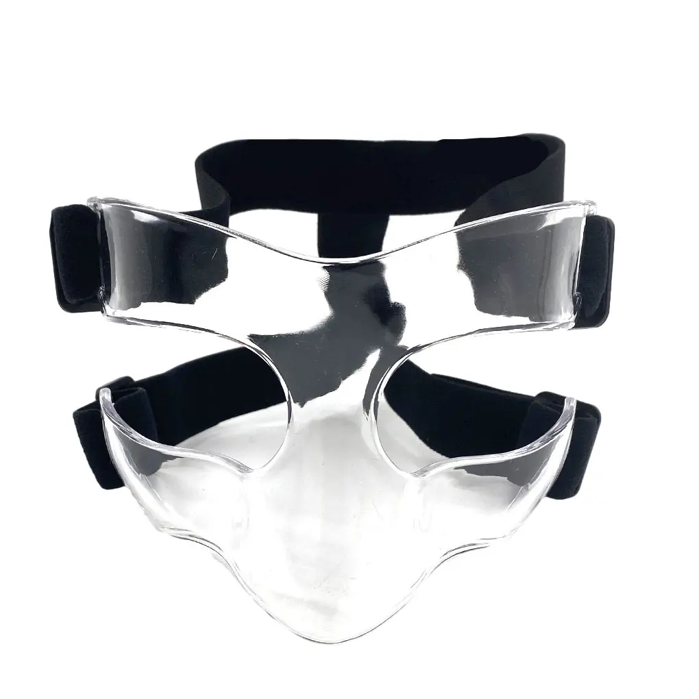 Transparent-Basketball-Mask-Nose-Face-Protection-Protective-Mask ...