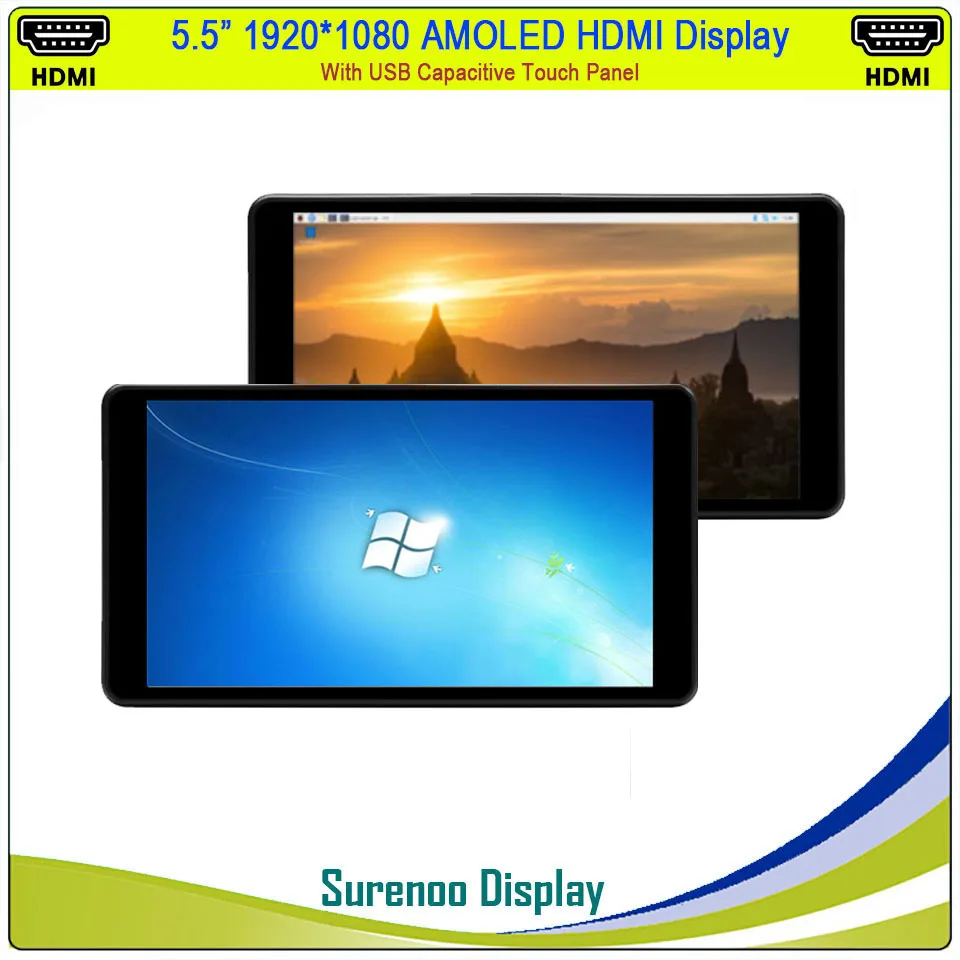 5.5" 5.7" inch 1920*1080 AMOLED OLED HDMI-Compatible TFT LCD Module ...