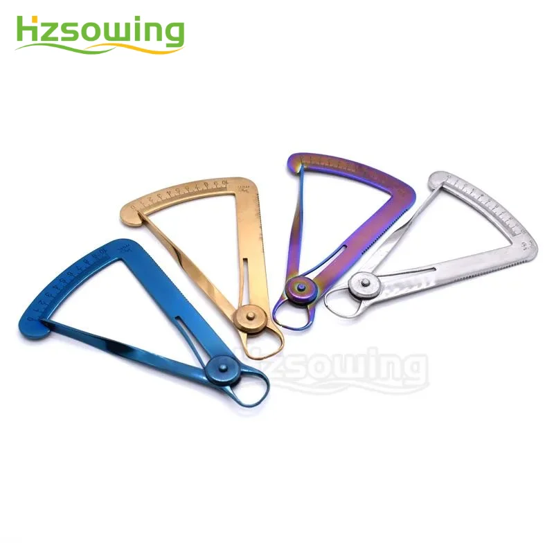 Dental-Gauge-Caliper-Dental-Lab-Instruments-Metal-Dental-Ruler-Lab-Wax ...