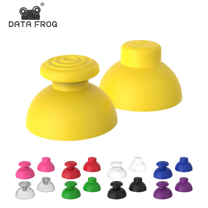DATA-FROG-2Pcs-Replacement-Analog-Joystick-Thumb-Stick-Silicone-Cap-For ...