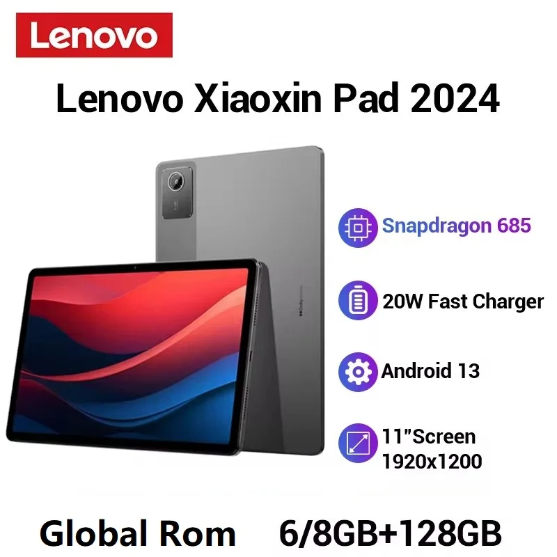 Global-Firmware-Lenovo-Xiaoxin-Pad-2024-Tablet-6GB-8GB-128GB-11-Display ...