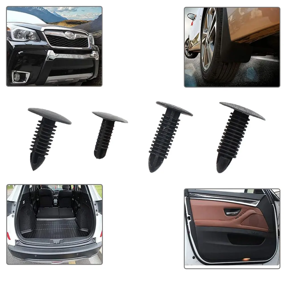 Clips De Fixation Intérieurs De Voiture, 40 Pièces Mixtes, 5mm 6mm 7mm ...