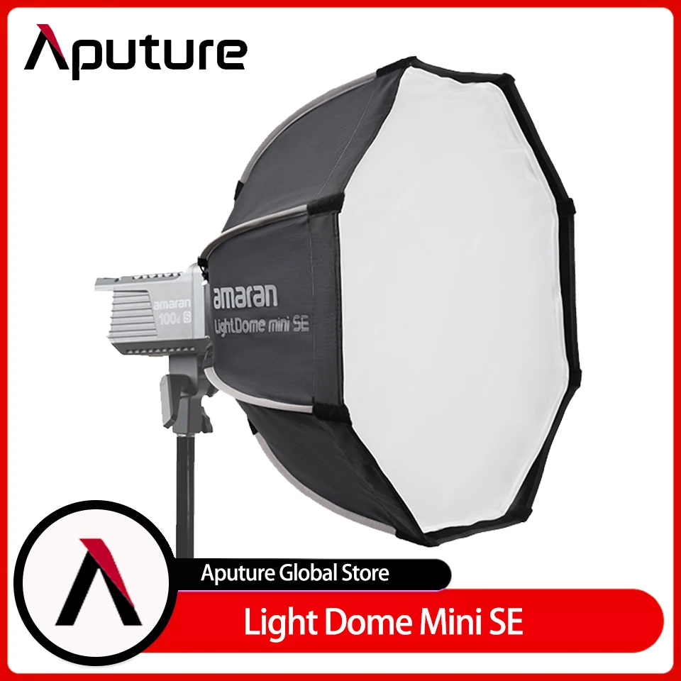 Aputure Amaran Light Dome Mini SE Configuração Rápida Difusa e Suave 8 ...