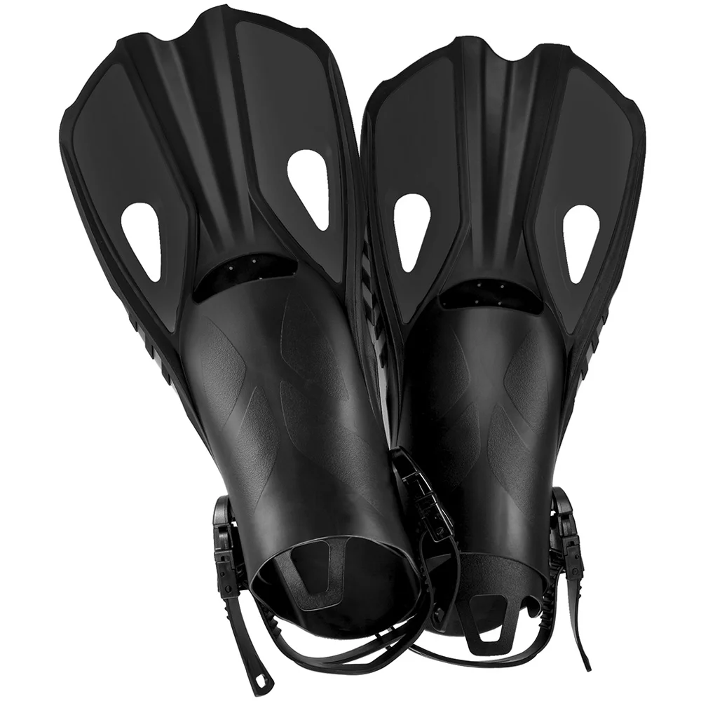 Schnorchel-flossen-schwimmen-Flossen-kurze-Tauch-frosch-Schuhe-Enten ...