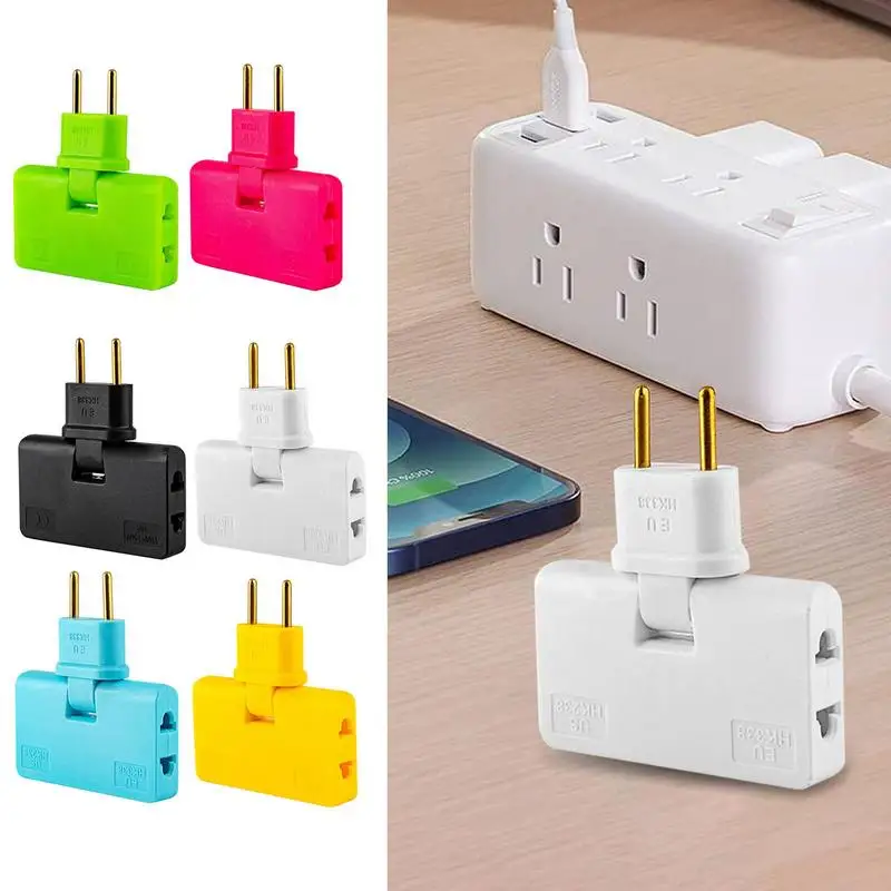 3-In-1-Rotatable-Extension-Wall-Outlet-Extender-Adapter-Travel-European ...