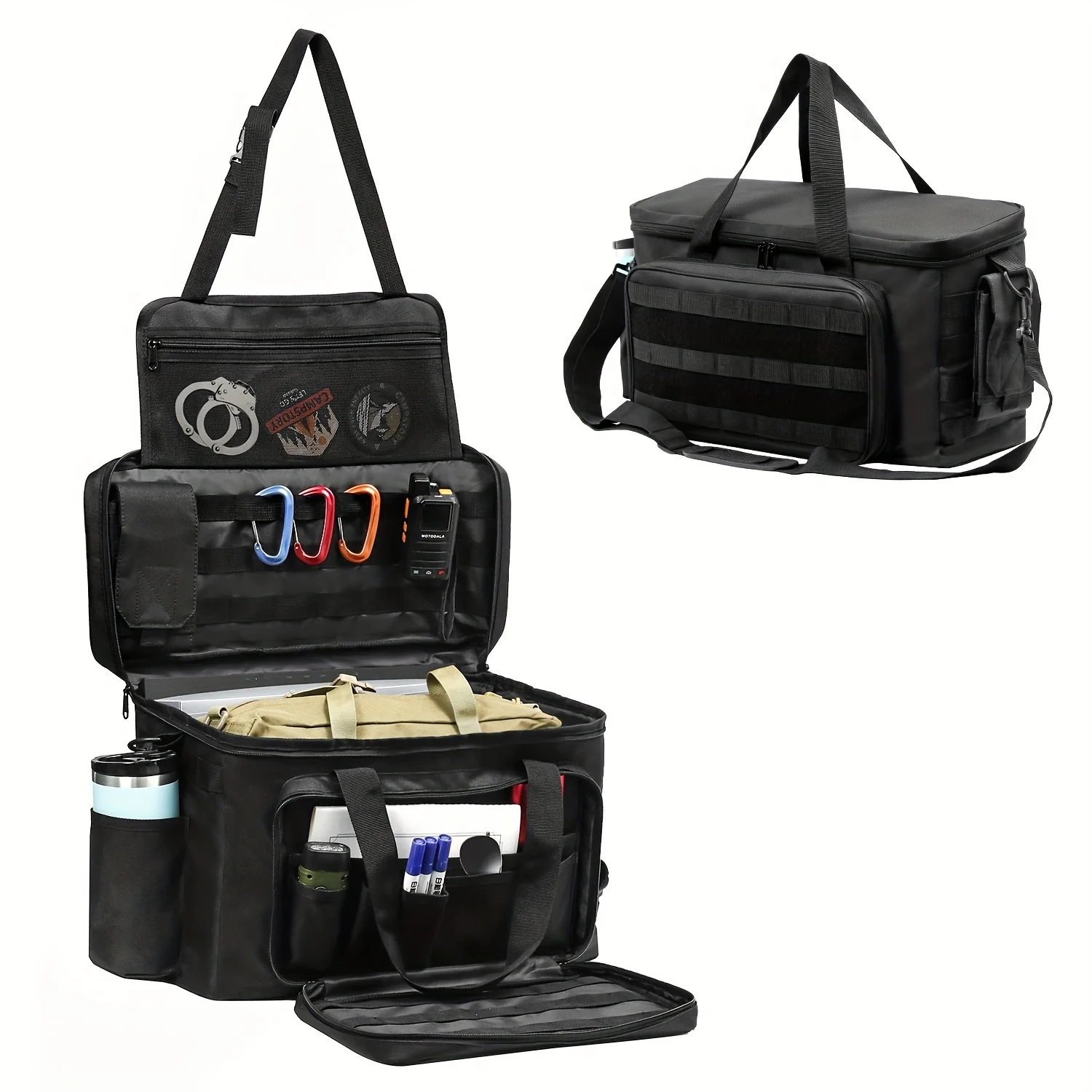 Outdoor Patrol Bag Used By Law Enforcement Police Gear Water Resistant ...