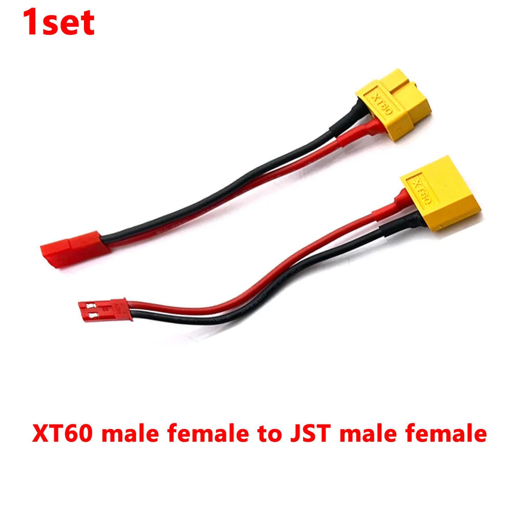 JQ-056C-Connecteur XT60 XT30 T mâle-femelle vers JST, adaptateur de charge, convertisseur de ...