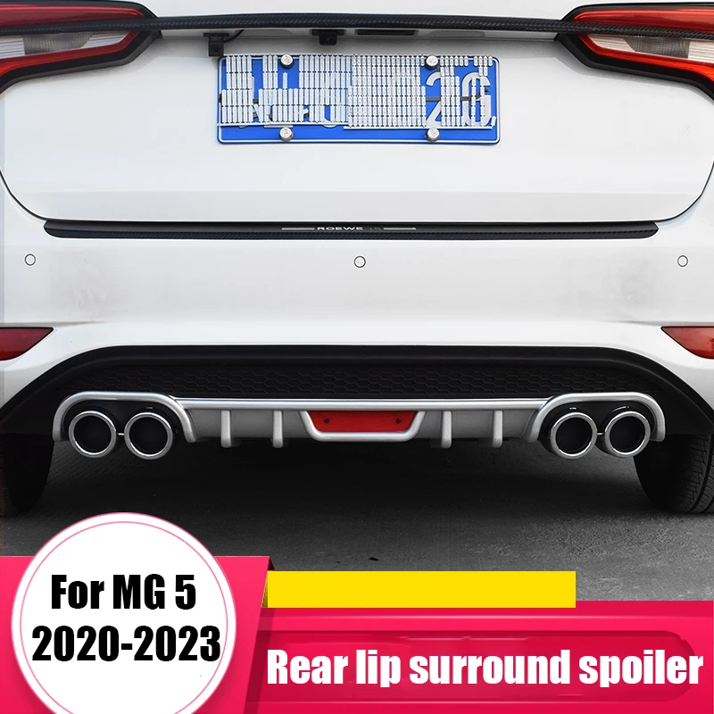For-MG-5-2023-2022-2021-2020-Rear-bumper-decorationrear-lip-surround ...
