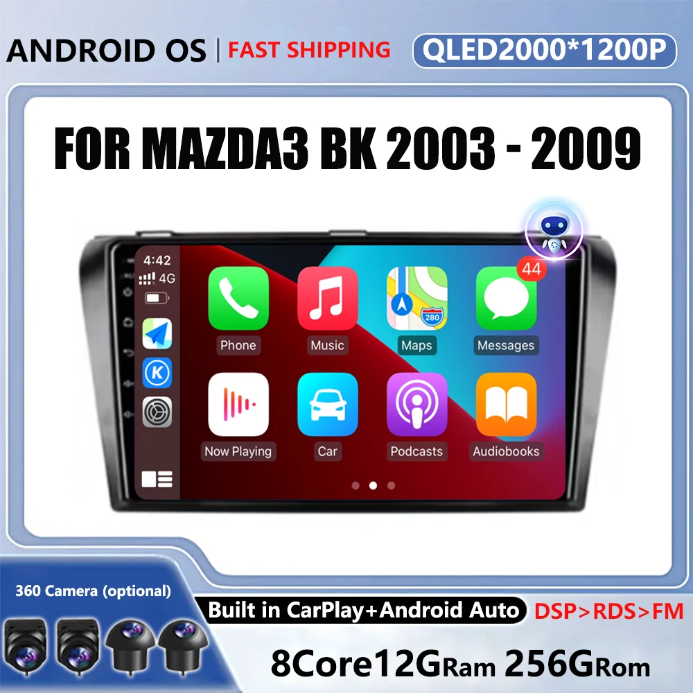 4G-Android-OS-For-Mazda3-BK-2003-2004-2005-2006-2009-Car-Multimedia ...