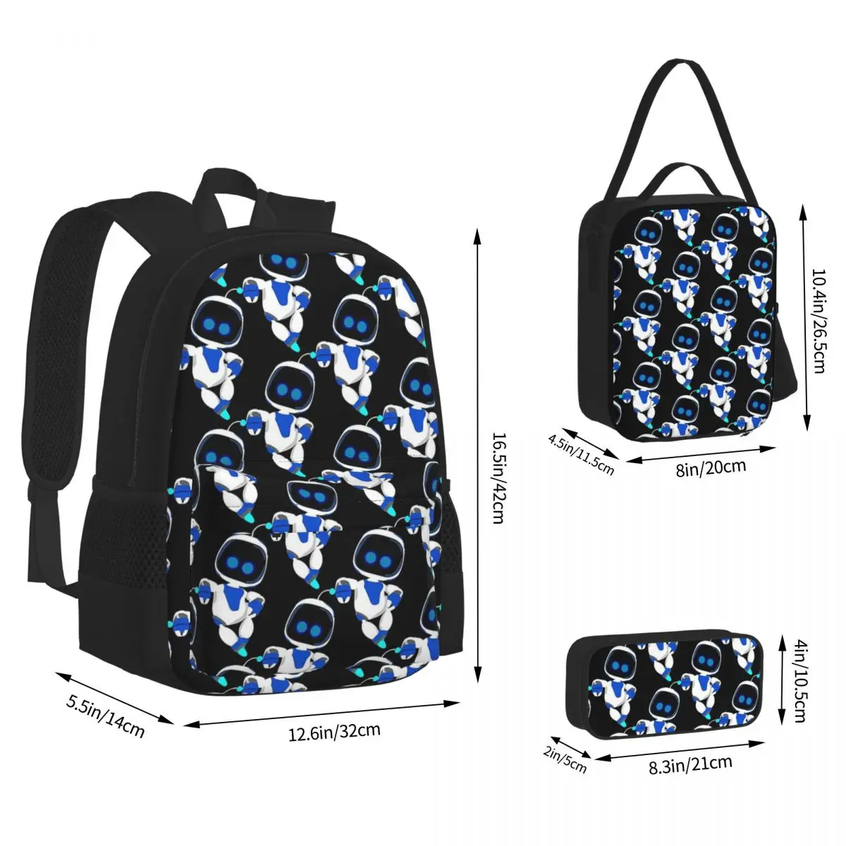 Astrobot-Backpacks-Boys-Girls-Bookbag-Students-School-Bags-Cartoon-Kids ...