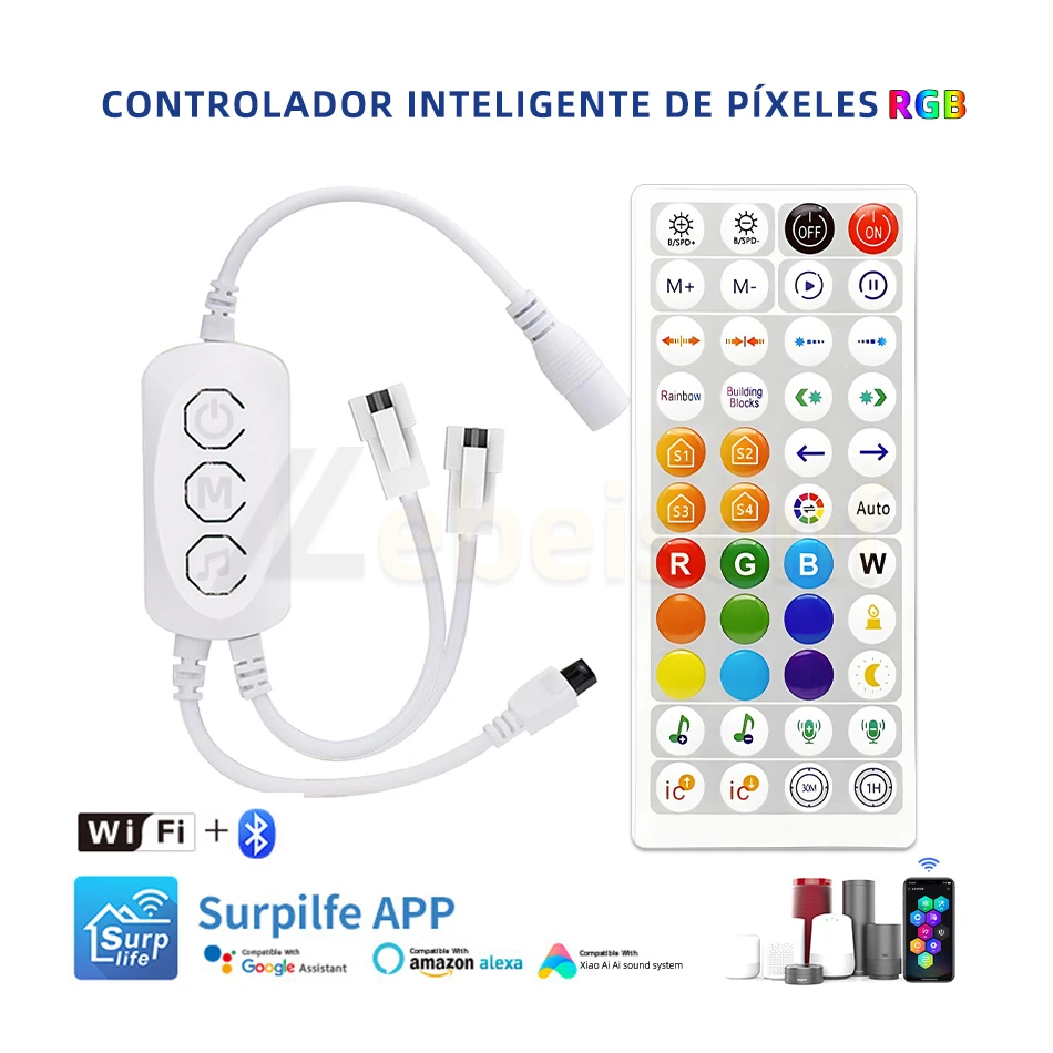 Controlador-inteligente-RGB-DC-12V-24V-2048-pixel-LED-dimmer-WiFi ...