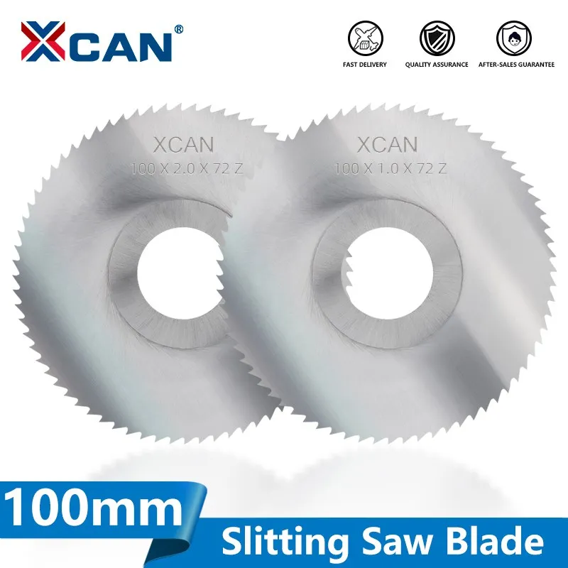 XCAN-Saw-Blade-100mm-High-Speed-Steel-Slitting-Saw-Blade-Machining ...