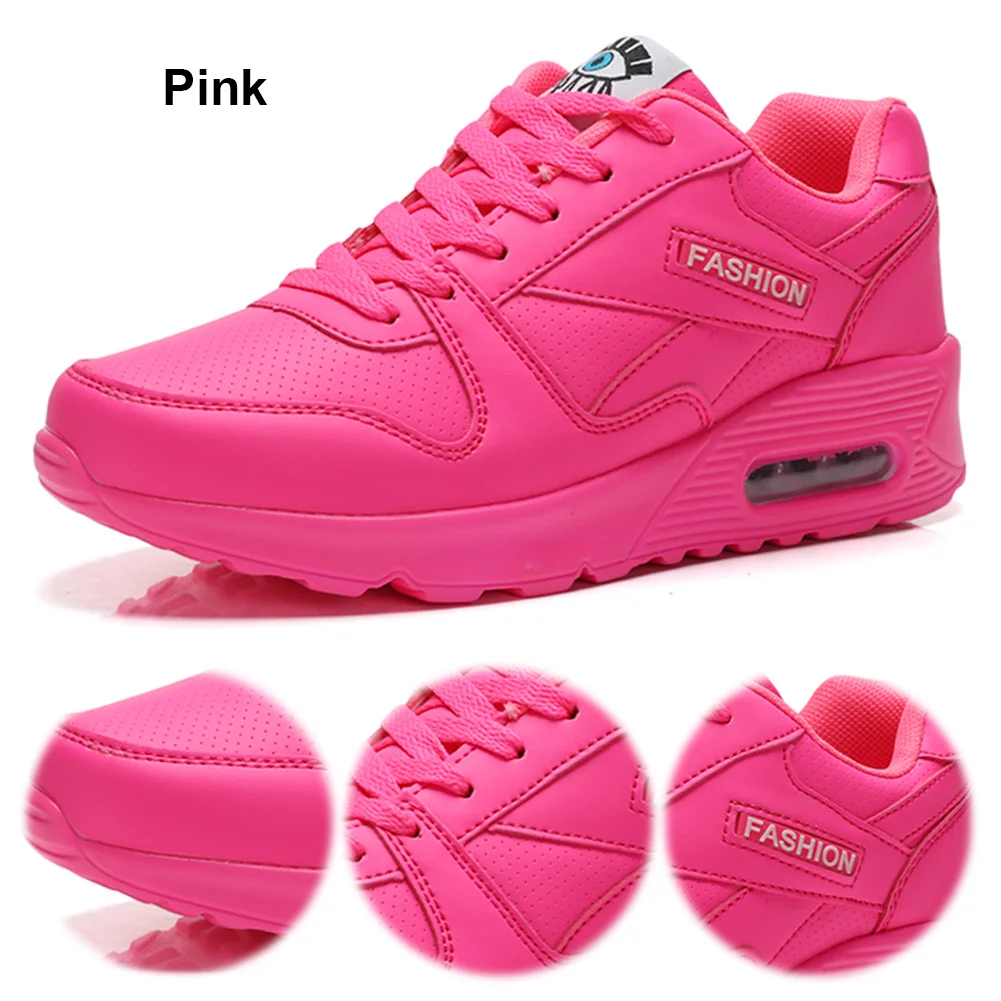 Women-Air-Cushion-Sports-Shoes-PU-Leather-Casual-Running-Shoes ...