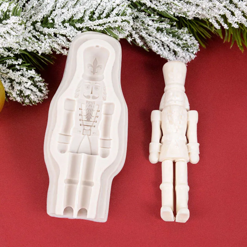 Christmas-3D-Nutcracker-Soldier-Silicone-Mold-Candy-Chocolate-Fondant ...