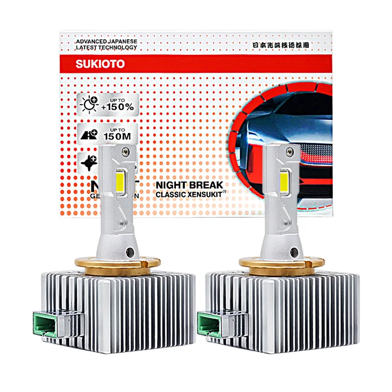 2PCS-SUKIOTO-JAPAN-CLASSIC-D1S-D2S-D3S-D4S-Canbus-LED-Car-Headlight ...