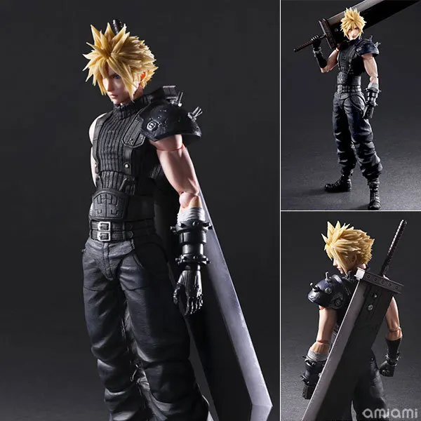 Play-Arts-PA-modificado-Final-Fantasy-VII-Remake-Claude-Strife-versi-n ...