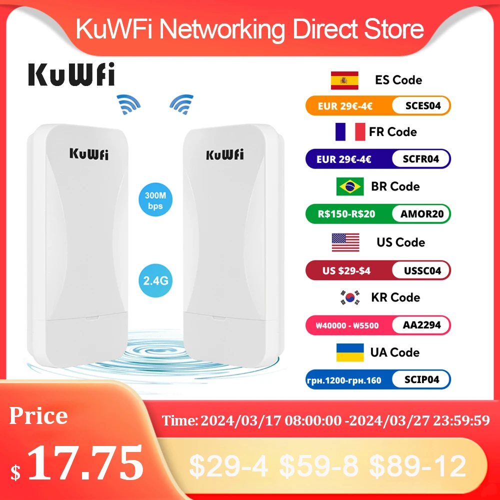 KuWFi-Powerful-Wifi-Repeater-300Mbps-Long-Range-WifiRouters-Wireless ...