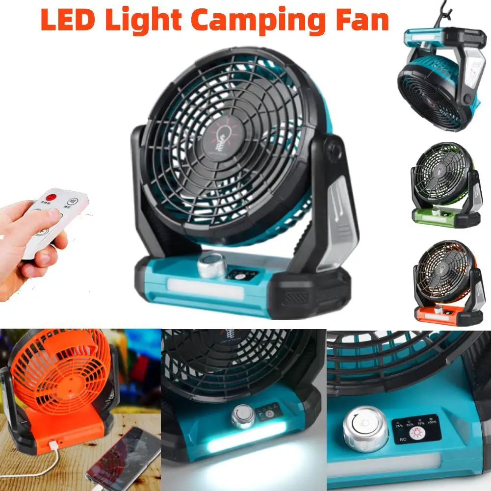 5200mAh-LED-Camping-Fan-with-Light-USB-Rechargeable-Battery-Fan-with ...