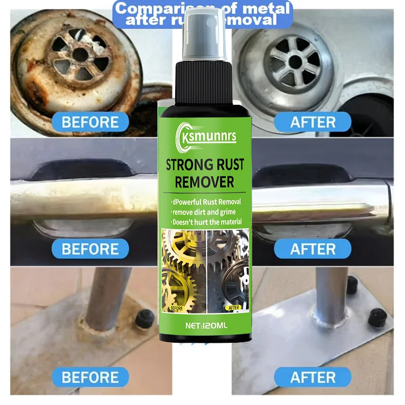 Rongnian Universal Rust Remover Revitalizing Spray for Car Wheels ...