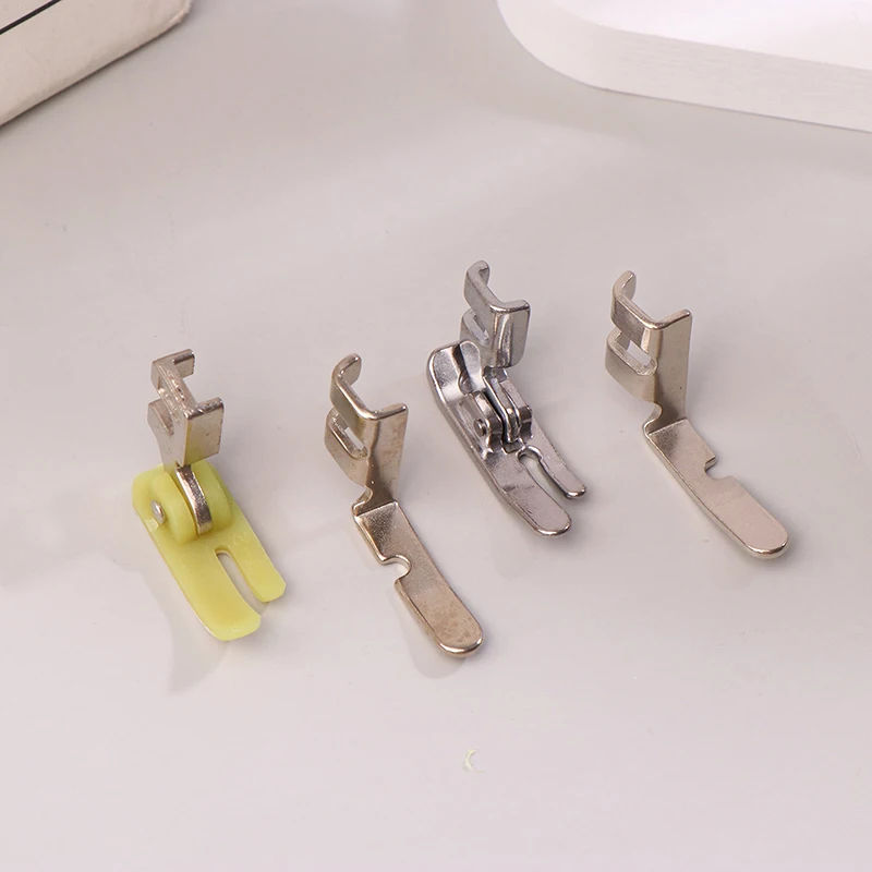 4Pcs Old Sewing Machine Zipper Presser Foot Set (Iron Presser Foot ...