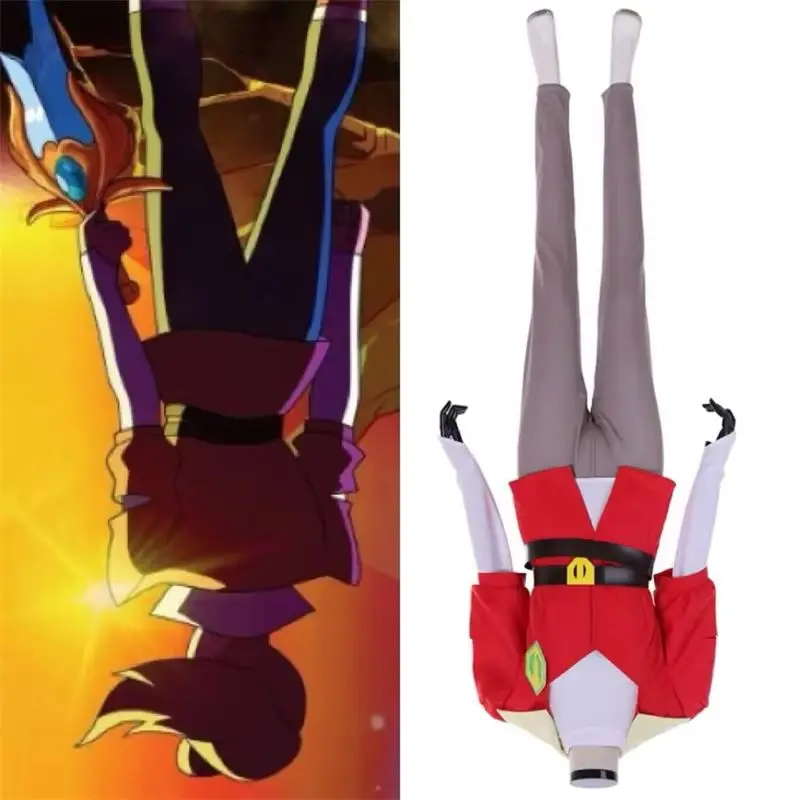 She Ra and the Princesses Adora Cosplay Costume Women Red Top Pants ...