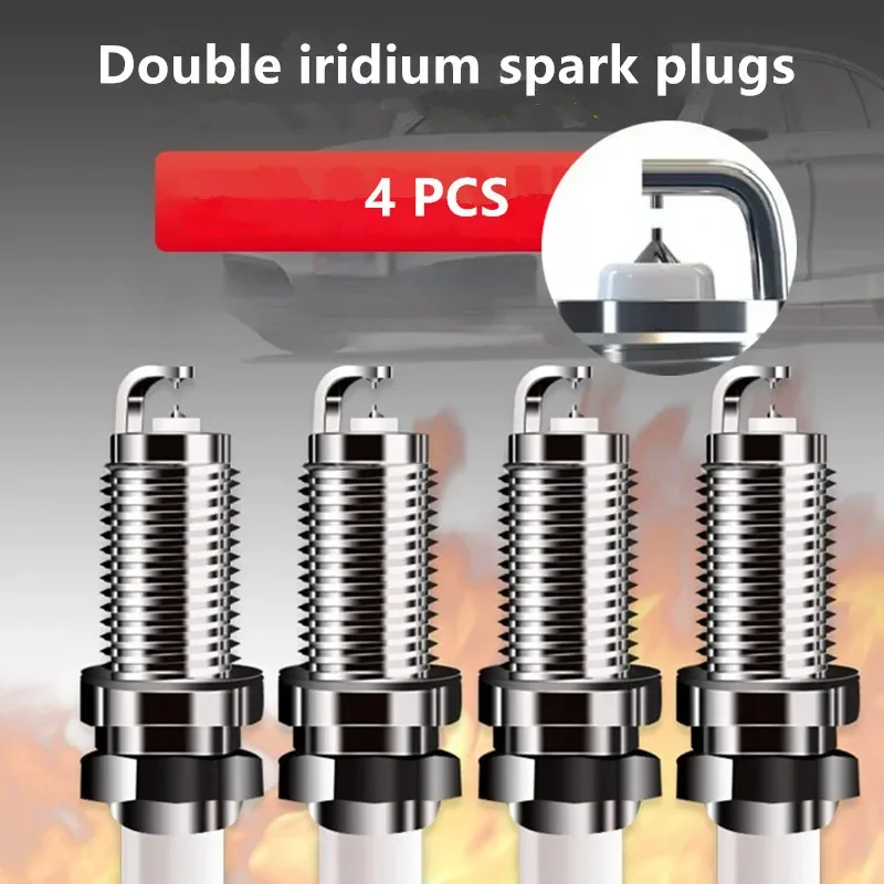 Suitable-For-Audi-A4-B8-B9-B6-B7-B6-B5-Double-Iridium-Spark-Plugs-Auto ...