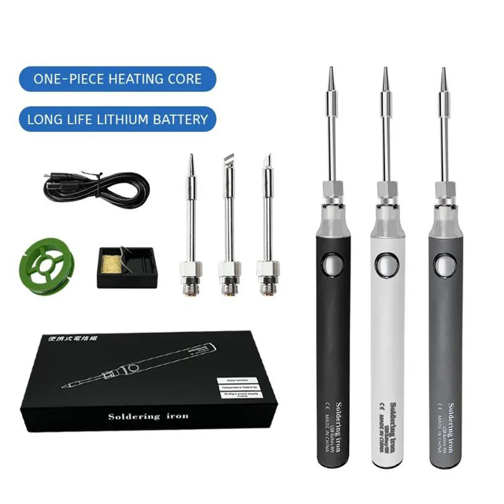 5V USB Wireless Electric Soldering Iron Portable Solder Iron Pen ...