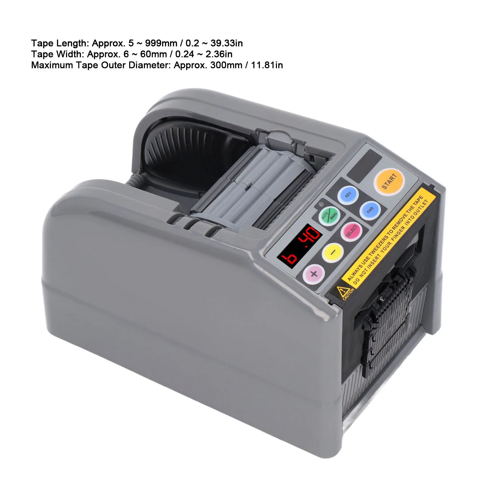 Automatic-Tape-Dispenser-Electric-Auto-Manual-Cutter-Dual-Cutting ...