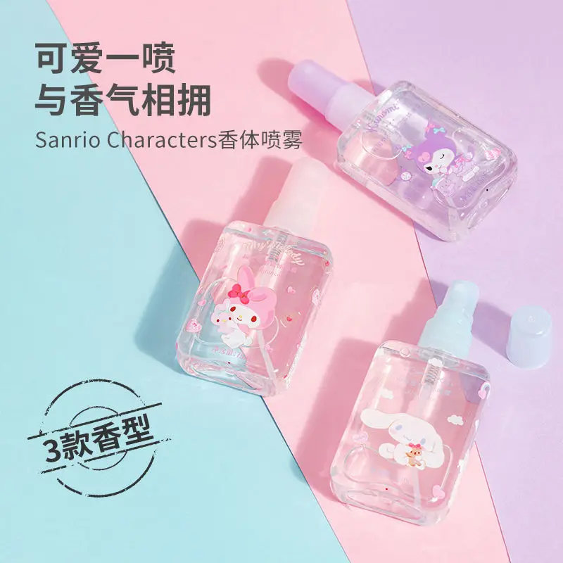 Miniso-Sanrioed-Anime-Kuromi-Cinnamoroll-Deodorant-Spray-Ins-Girl-Heart ...
