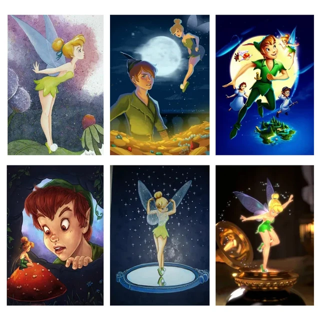 Peter Pan And Tinkerbell Fan Art