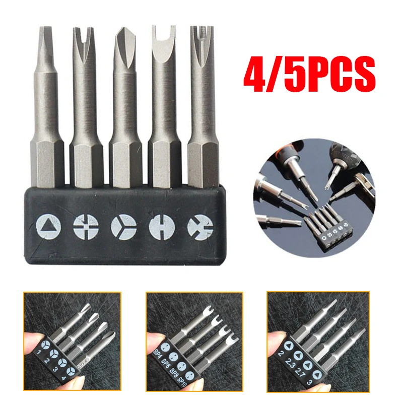4/5pcs Special-shaped Screwdriver Set U-shaped Y Shape Triangle Inner ...