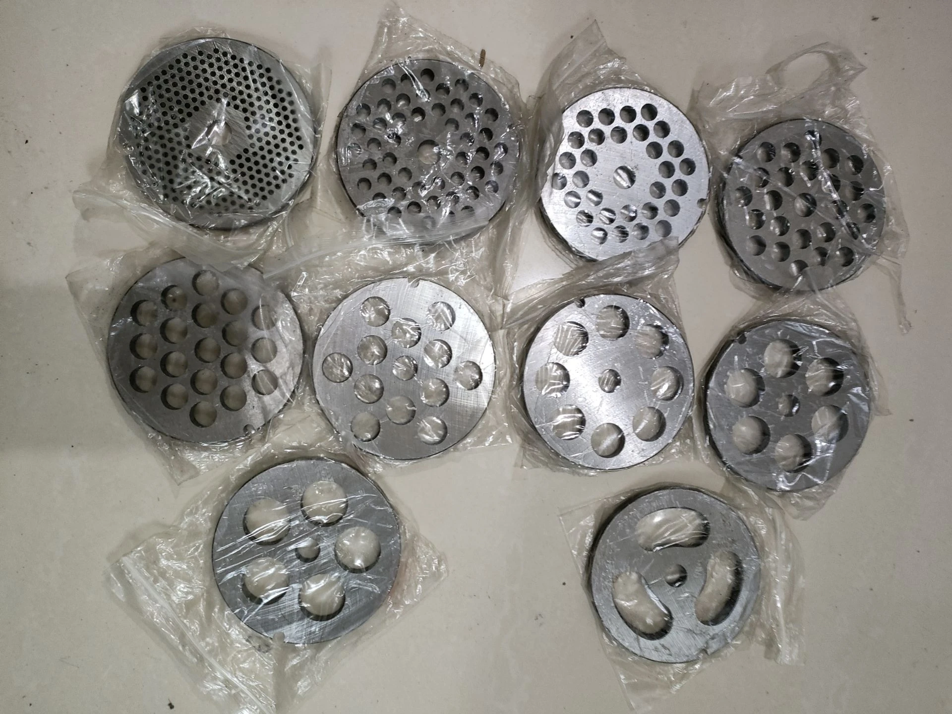 32-Type-Replaceable-Meat-Grinder-Plate-Hole-3-27mm-Manganese-Steel ...