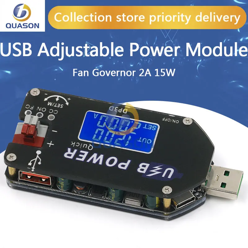 Digital-USB-Adjustable-Power-Supply-Module-Constant-Voltage-Constant ...
