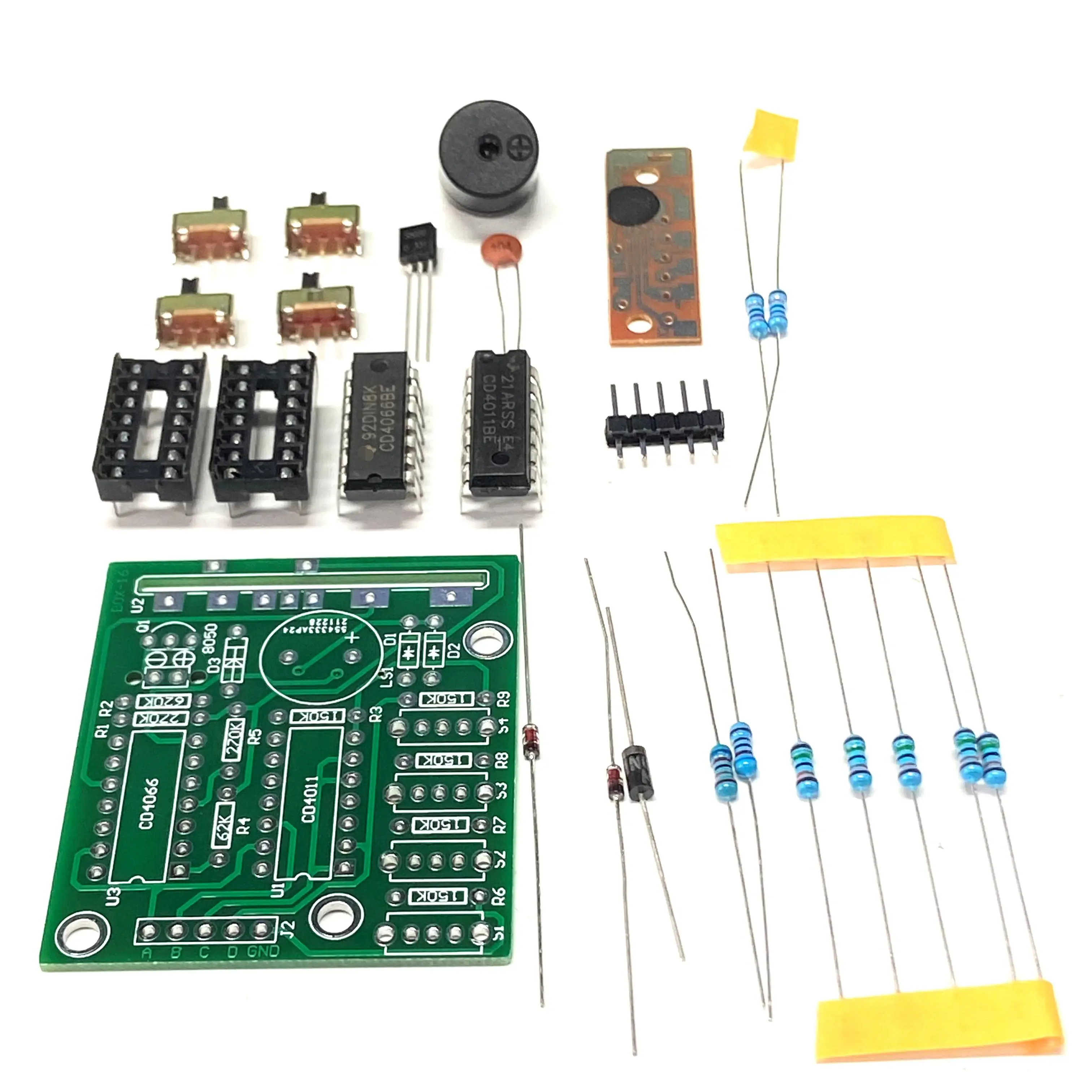 BOX-16-16-Music-Sound-Box-Board-16-Tone-Electronic-Module-DIY-Kit-Parts ...