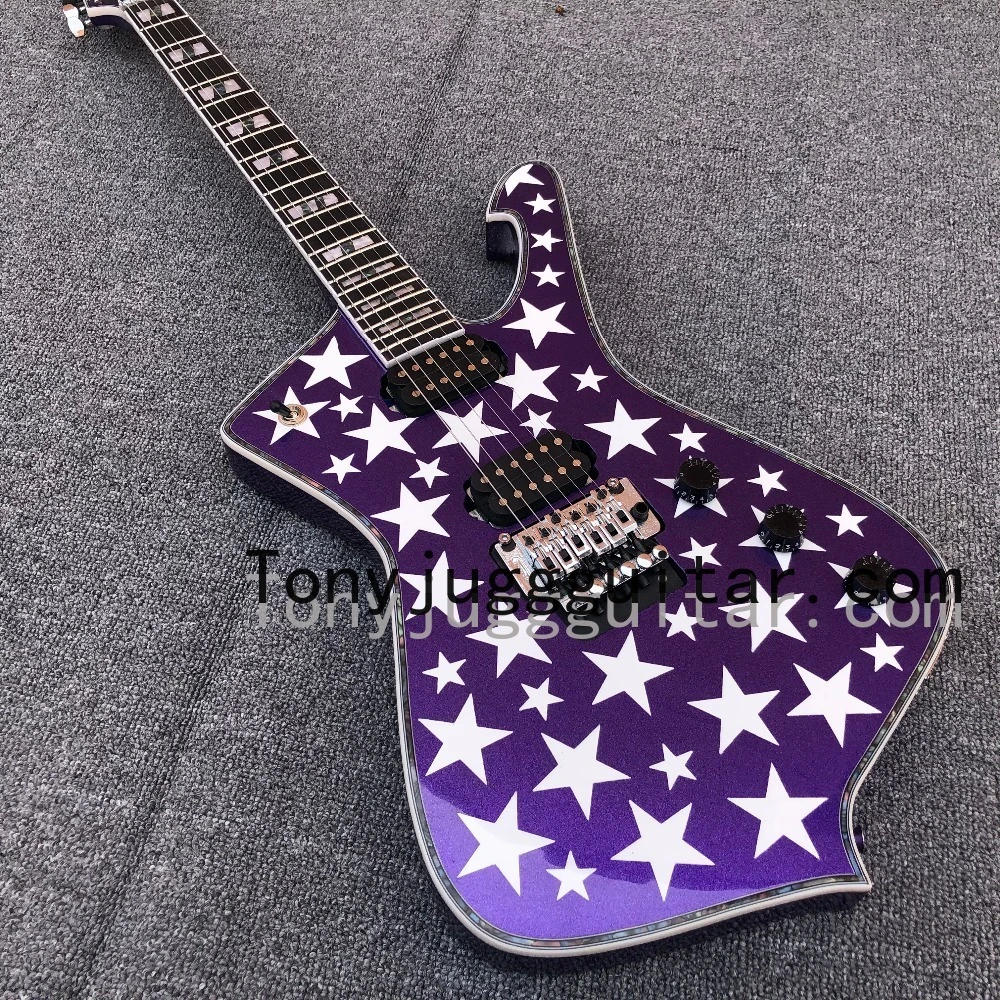White Zombie Jay Yuenger ICJ100WZ Iceman Galactic Electric Guitar ...