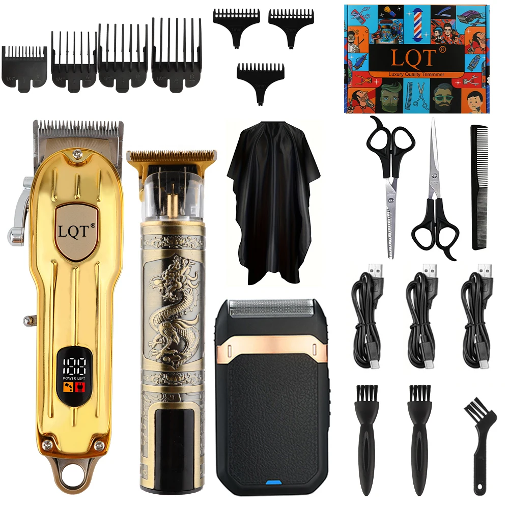 LQT-professional-electric-hair-clipper-and-razor-combination-set-USB ...